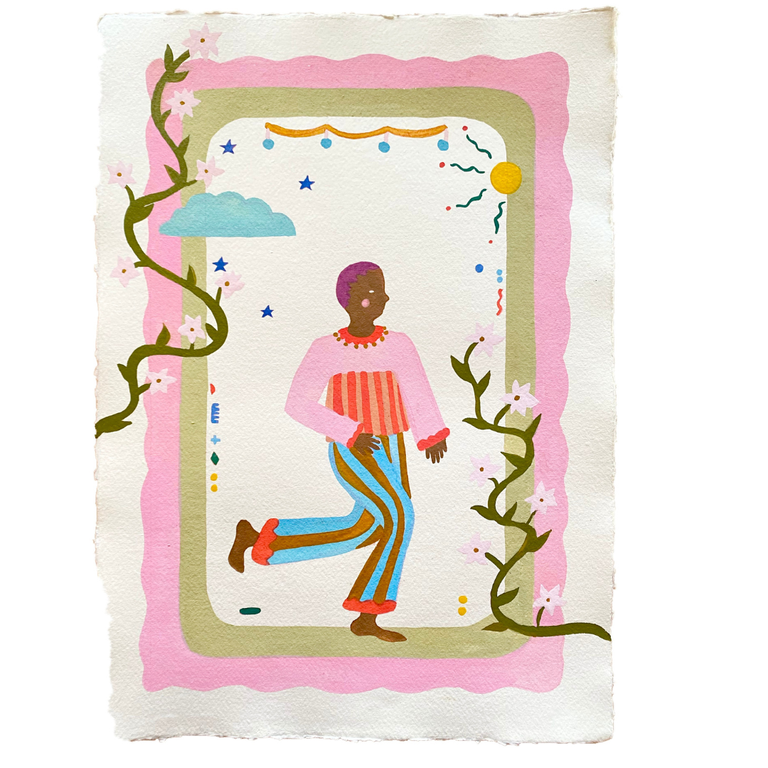 Through the garden and into the sun, 2023, Kelly Jay – Amelia Maxwell